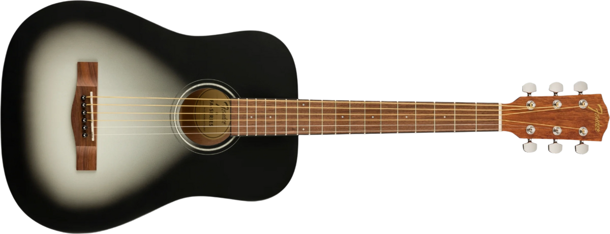 FENDER FA-15 3/4 Scale Steel String Acoustic Guitar with Bag - Moonlig ...